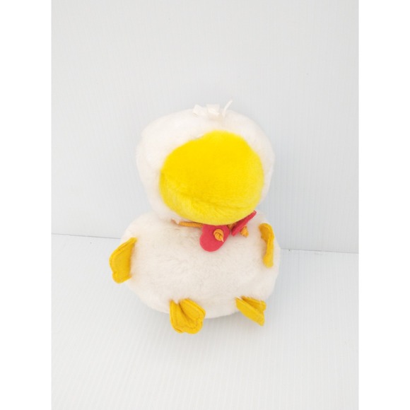 Gund | Toys | Vintage 98 Gund Duck Yellow Beak Red Gloves White Baby ...